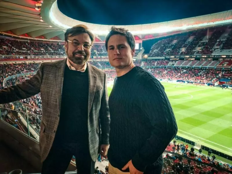 Мило Борисов на официално посещение в централата на LaLiga в Мадрид ...