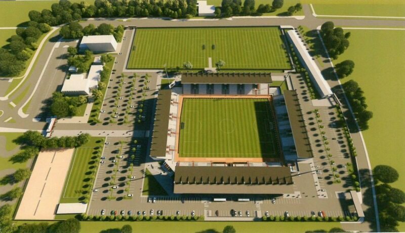 Отпускат нови 56 милиона лева за "Лаута"! Завършват стадиона изцяло ...